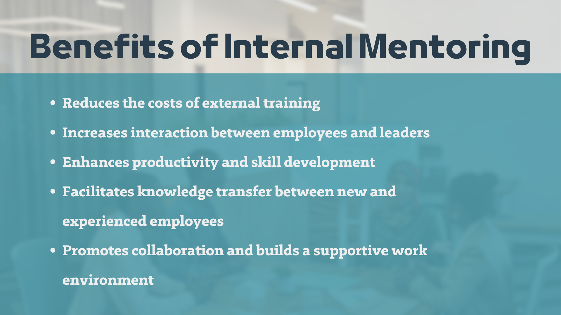 Internal Mentoring - uplevel